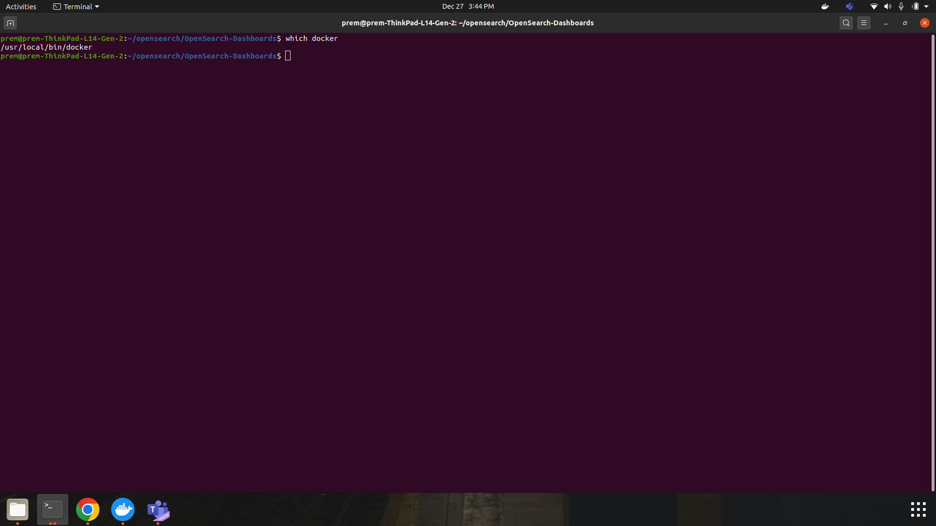 How to create a docker Image of opensearch-dashboard? · Issue #3105 ...