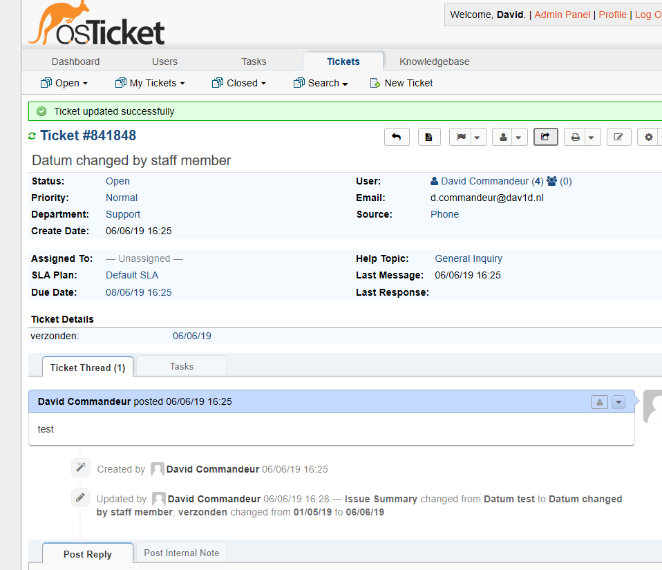 Editing ticket causes any date/time field to be updated to today's date · Issue #4915 · osTicket ...