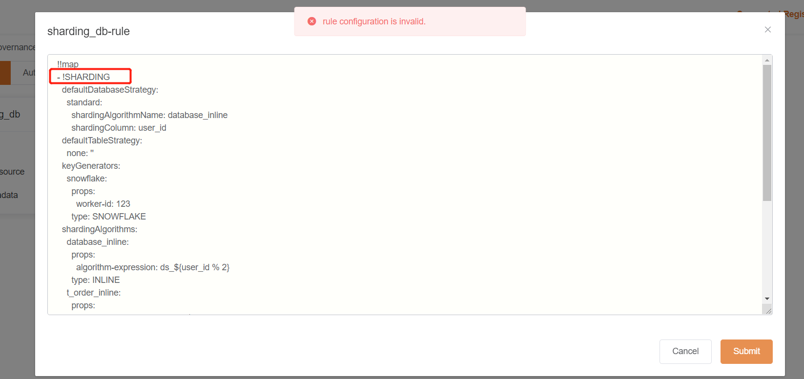 An error about Sharding-UI · Issue #12391 · apache/shardingsphere · GitHub