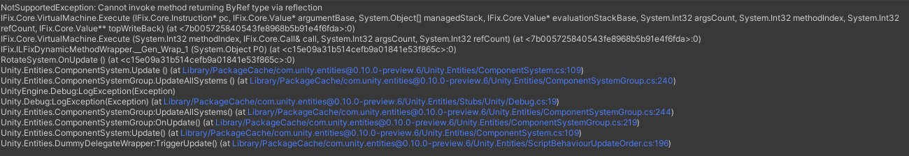 Entities.ForEach 里的ref类修复报错 · Issue #120 · Tencent/InjectFix · GitHub