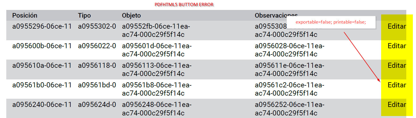 Pdfhtml5 Exportable Dont Work · Issue 2243 · Yajralaravel Datatables · Github 