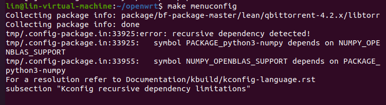 numpy：Loop after update... · Issue #16236 · openwrt/packages · GitHub