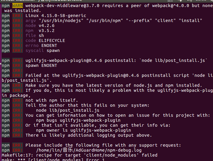 A compiler error！ · Issue #955 · AdguardTeam/AdGuardHome · GitHub