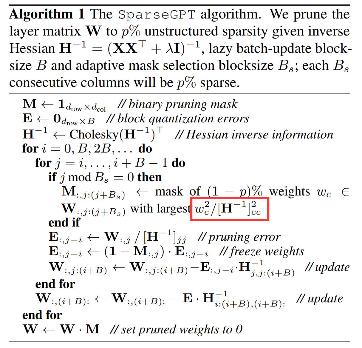 Different error between OBS and SparseGPT · Issue #12 · IST-DASLab/sparsegpt · GitHub