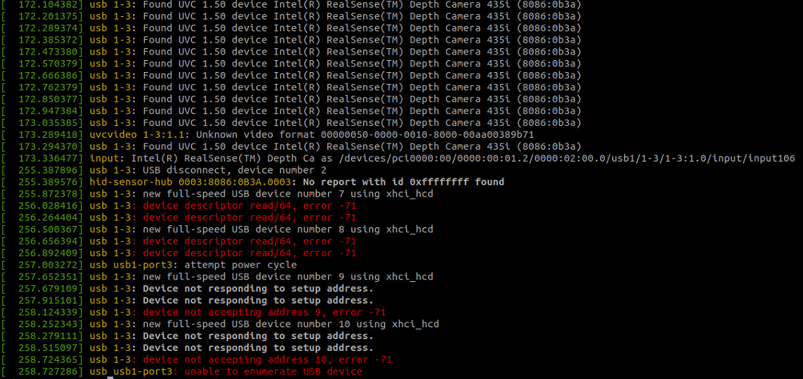 D435i disconnected. Failed to set power state. · Issue #10490 ...