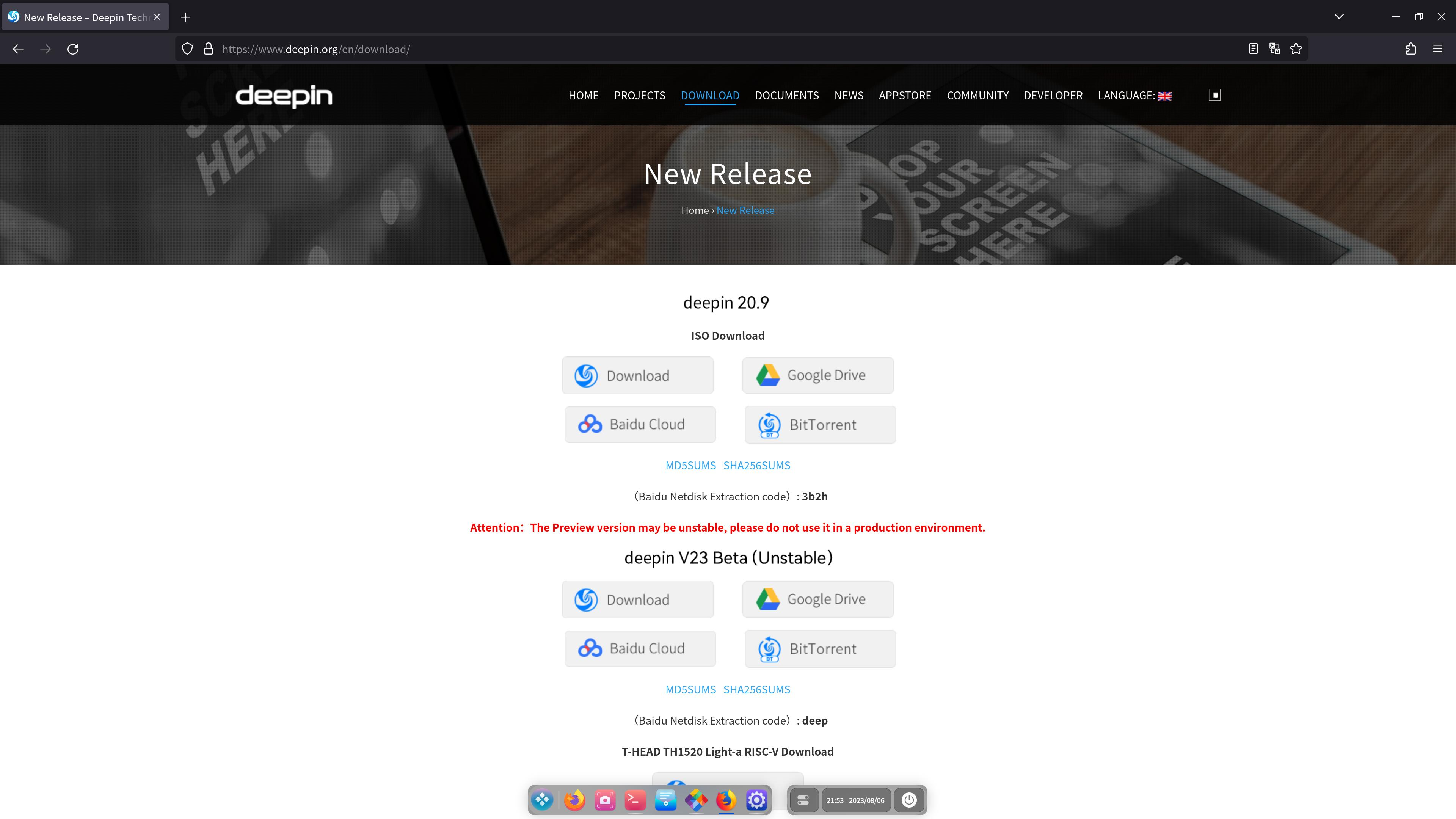[deepin 23 Beta] Dock doesn't autohide · Issue #5126 · linuxdeepin/developer-center · GitHub