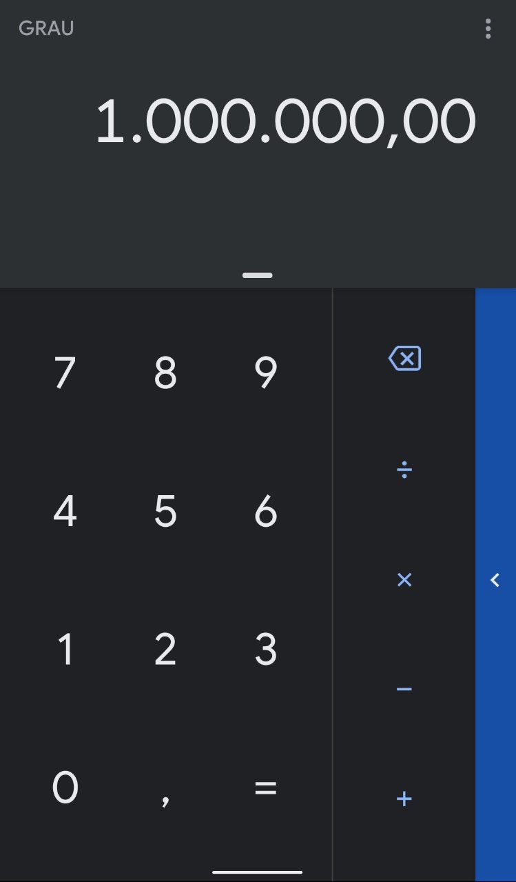 [23 BETA] Calculator: Decimal separator and thousands grouper for ...