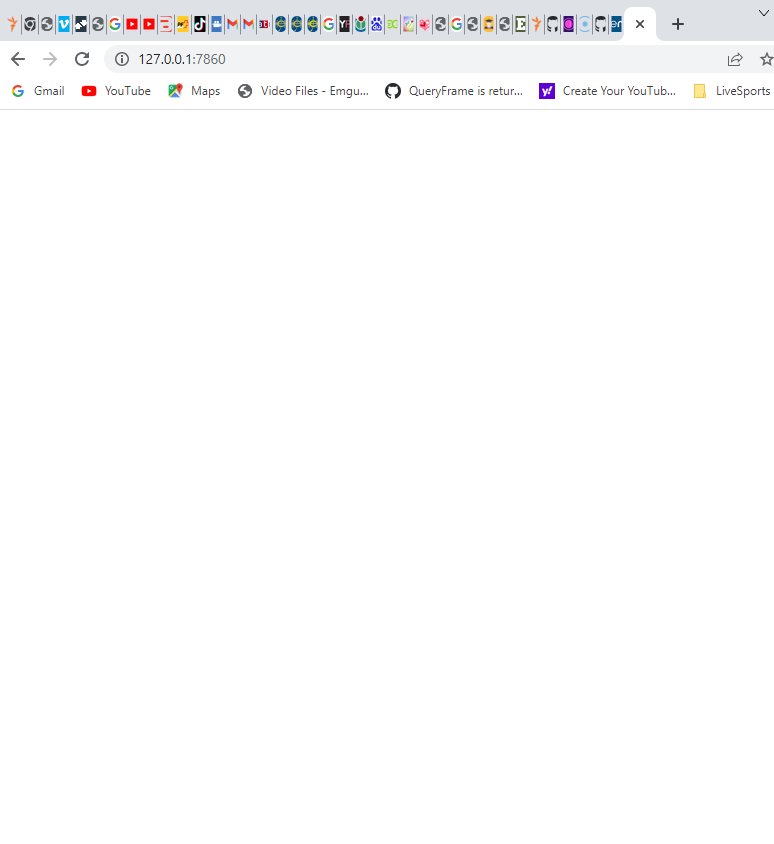 Running local URL, but not responding to Chrome browser · Issue #922 · gradio-app/gradio · GitHub