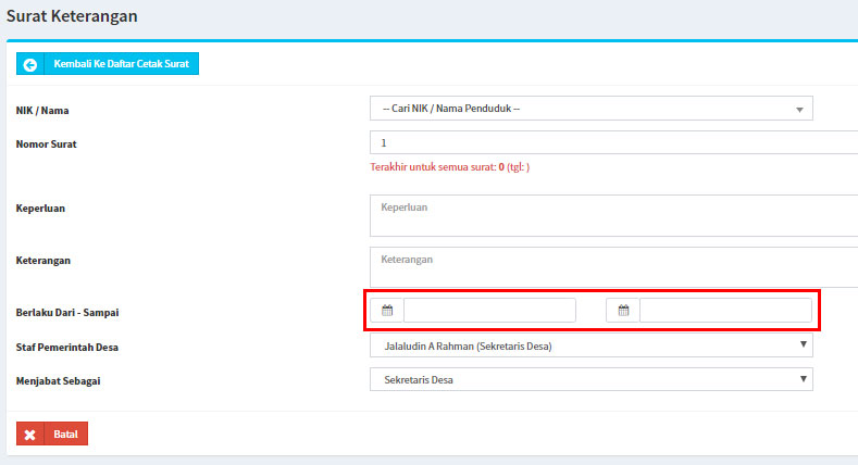 Default Tgl. Surat · Issue #1763 · OpenSID/OpenSID · GitHub