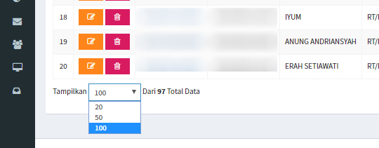 [Bug] Jumlah Data pada Daftar Peserta Program Bantuan yang ditampilkan tidak berfungsi · Issue ...