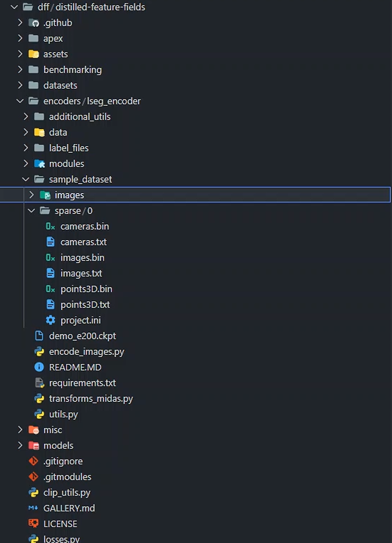 Full code and experiments on other datasets · Issue #4 · pfnet-research/distilled-feature-fields ...