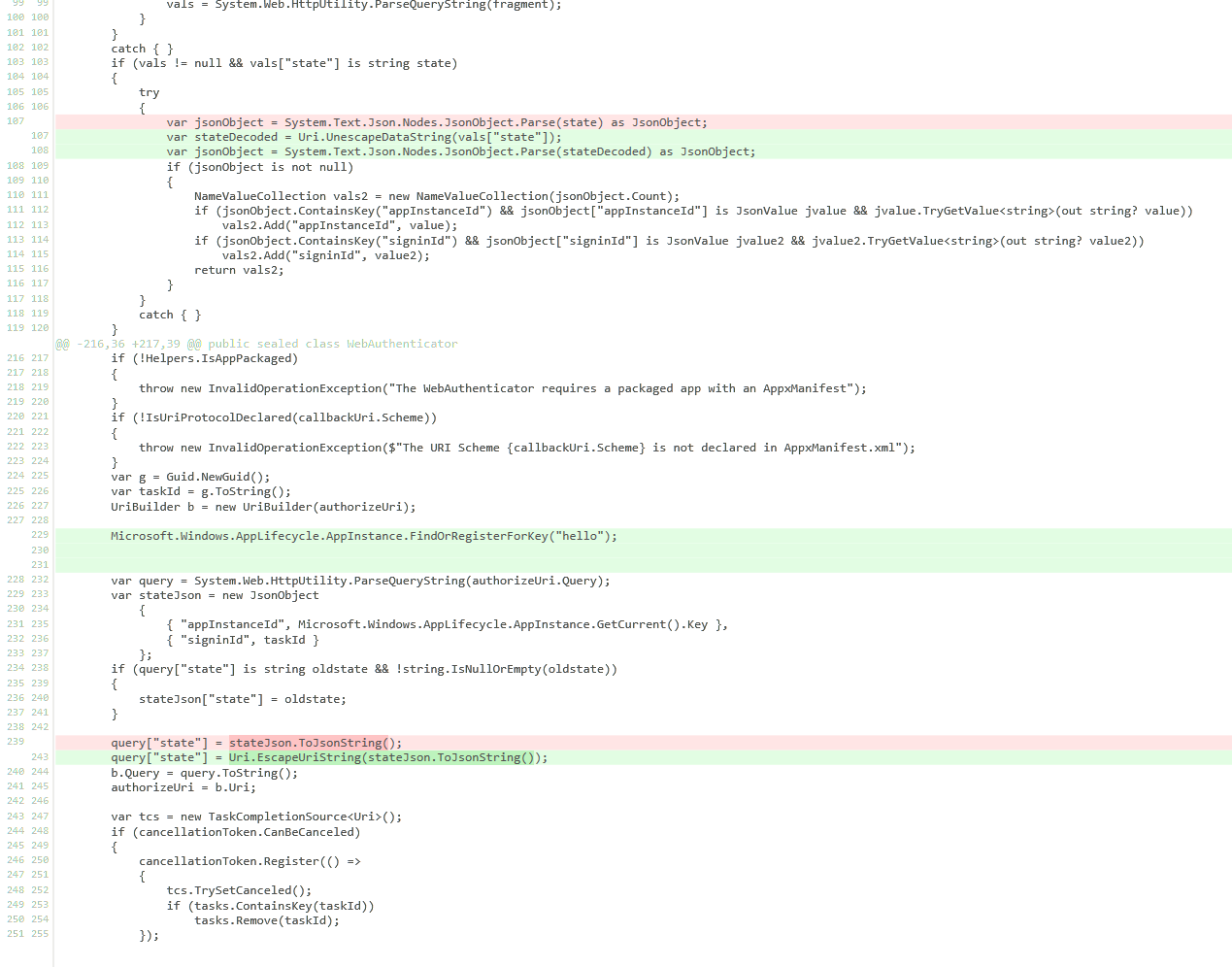 WebAuthenticator not working with Mozilla Firefox · Issue #117 · dotMorten/WinUIEx · GitHub