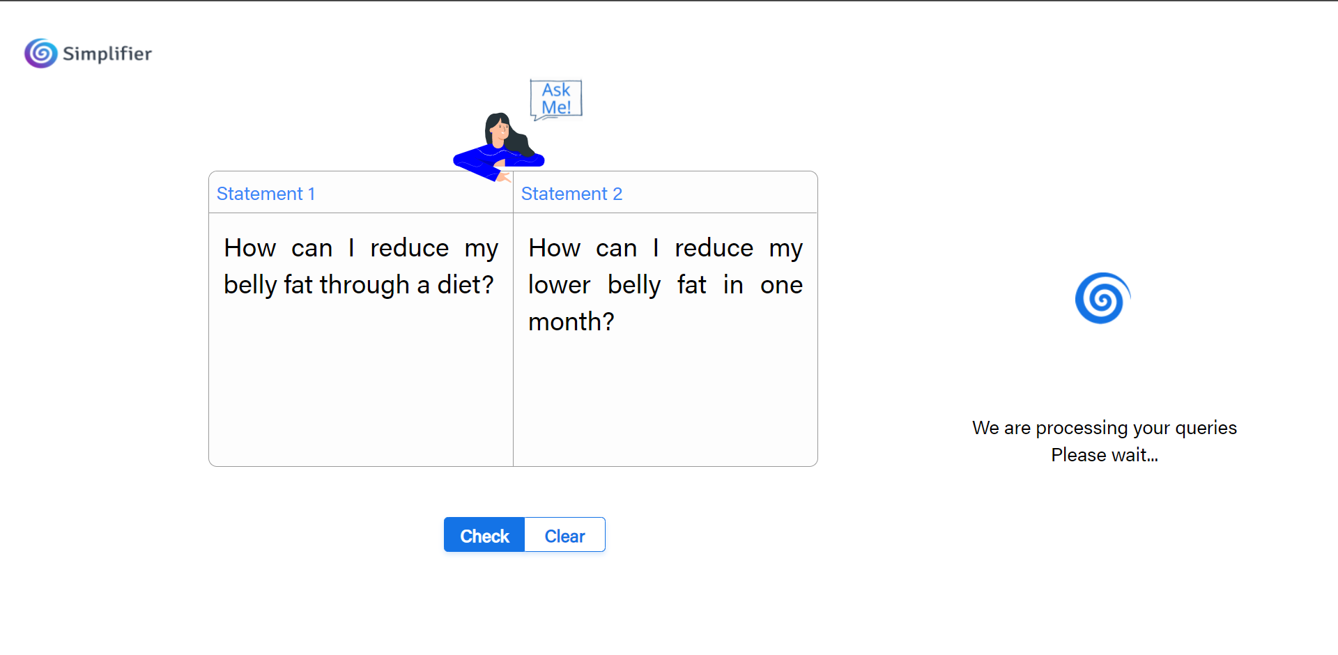 GitHub - RoyalBenny/Simplifier: INTELLIGENT QUESTION PAIR ANALYSIS USING DEEP LEARNING - FINAL ...
