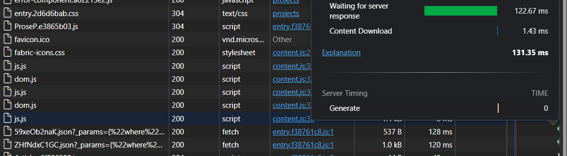 Request to DB is very long · Issue #1651 · nuxt/content · GitHub