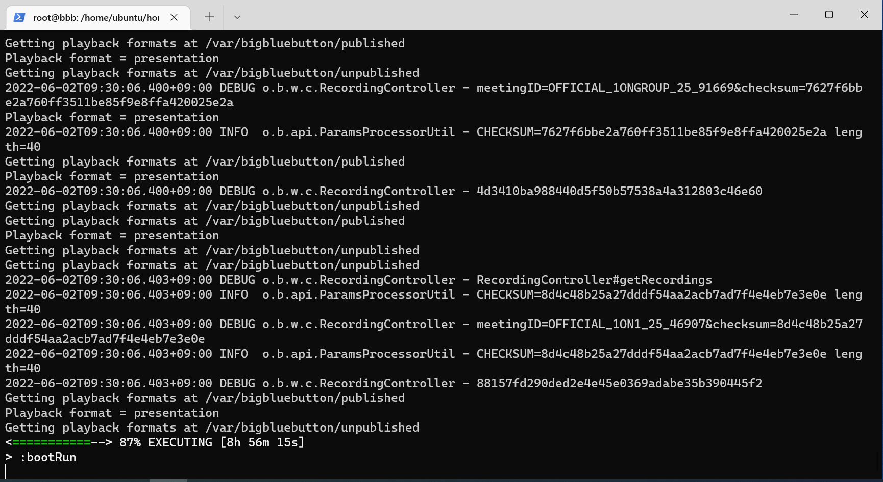 Cann't not building BBB-WEB API · Issue #15120 · bigbluebutton/bigbluebutton · GitHub