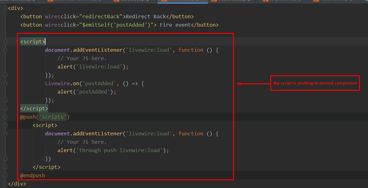 In Nested Components @this.set() in JS through this.components ...