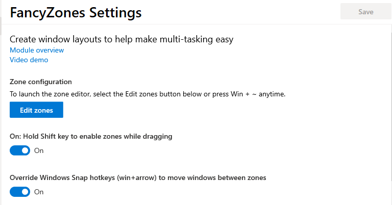 Fancy zone focus window using keyboard shortcut · Issue #13898 · microsoft/PowerToys · GitHub