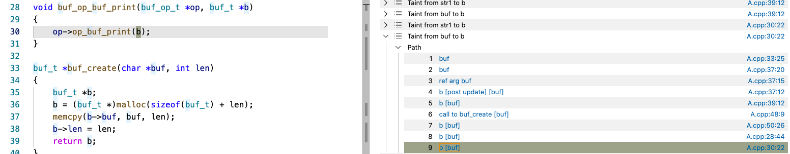C: Path query with taint tracking for function pointer calling · Issue #5122 · github/codeql ...