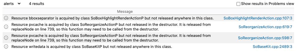 LGTM.com - false positive Resource not released in destructor · Issue #5412 · github/codeql · GitHub