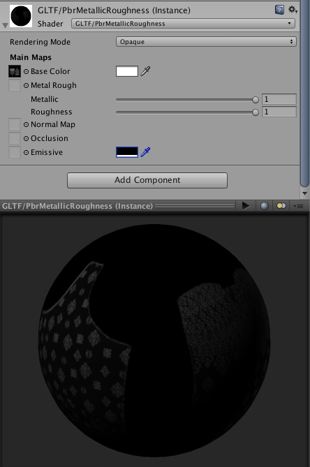 Model without Tangent and Normal is Black · Issue #220 · KhronosGroup/UnityGLTF · GitHub
