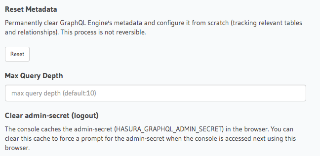 limit query depth · Issue #346 · hasura/graphql-engine · GitHub
