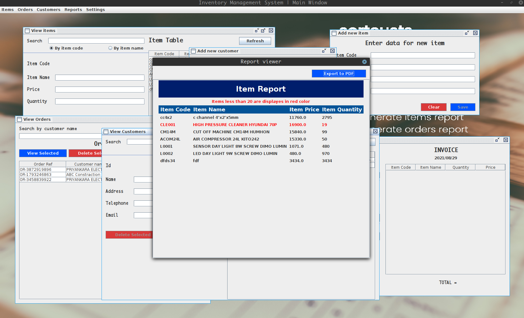 GitHub - craigchabi/simple-inventory-management-system4: java based