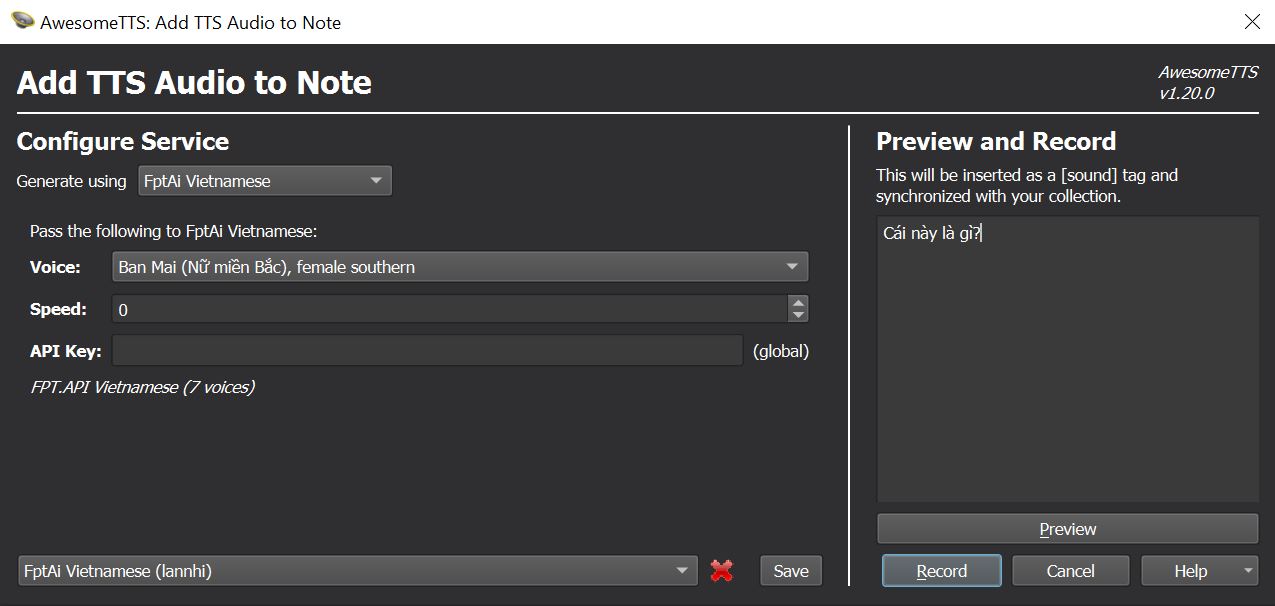 Adding Additional Vietnamese TTS Services? · Issue #113 · AwesomeTTS/awesometts-anki-addon · GitHub