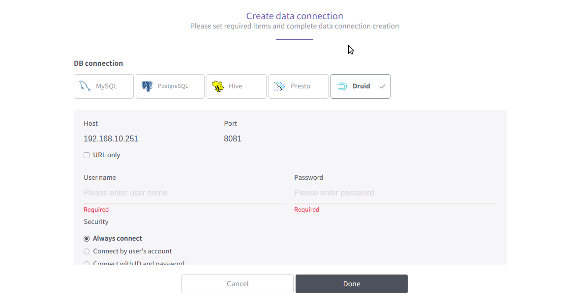 Database Connection Problem · Issue 1742 · Metatron Appmetatron Discovery · Github