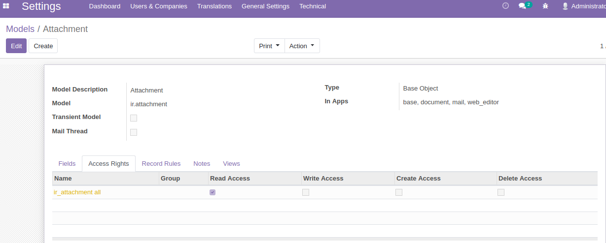 Upload an attachment without access right · Issue #29048 · odoo/odoo ...