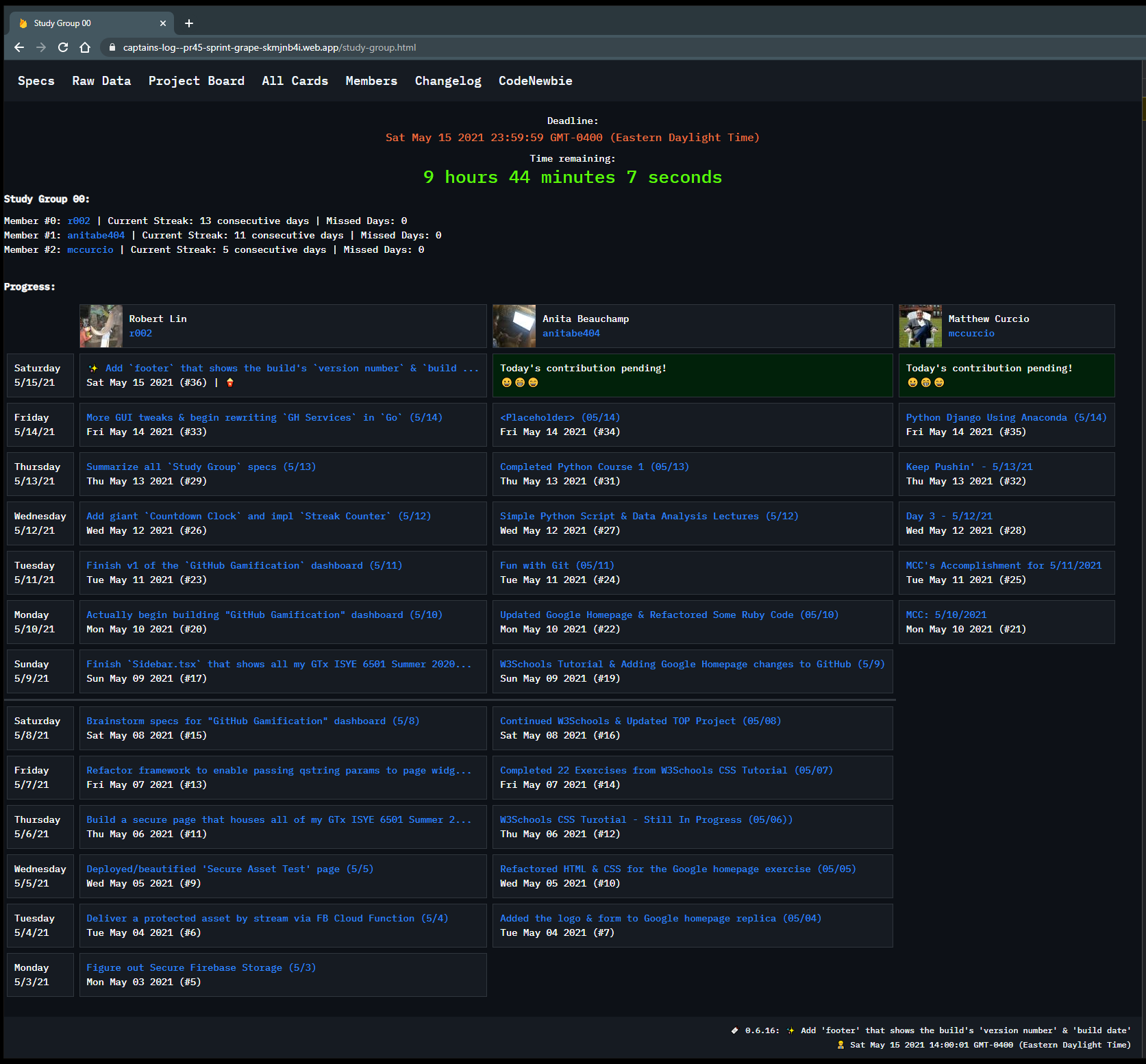 Study Group - Build Screenshots · Discussion #30 · studydash/cards · GitHub