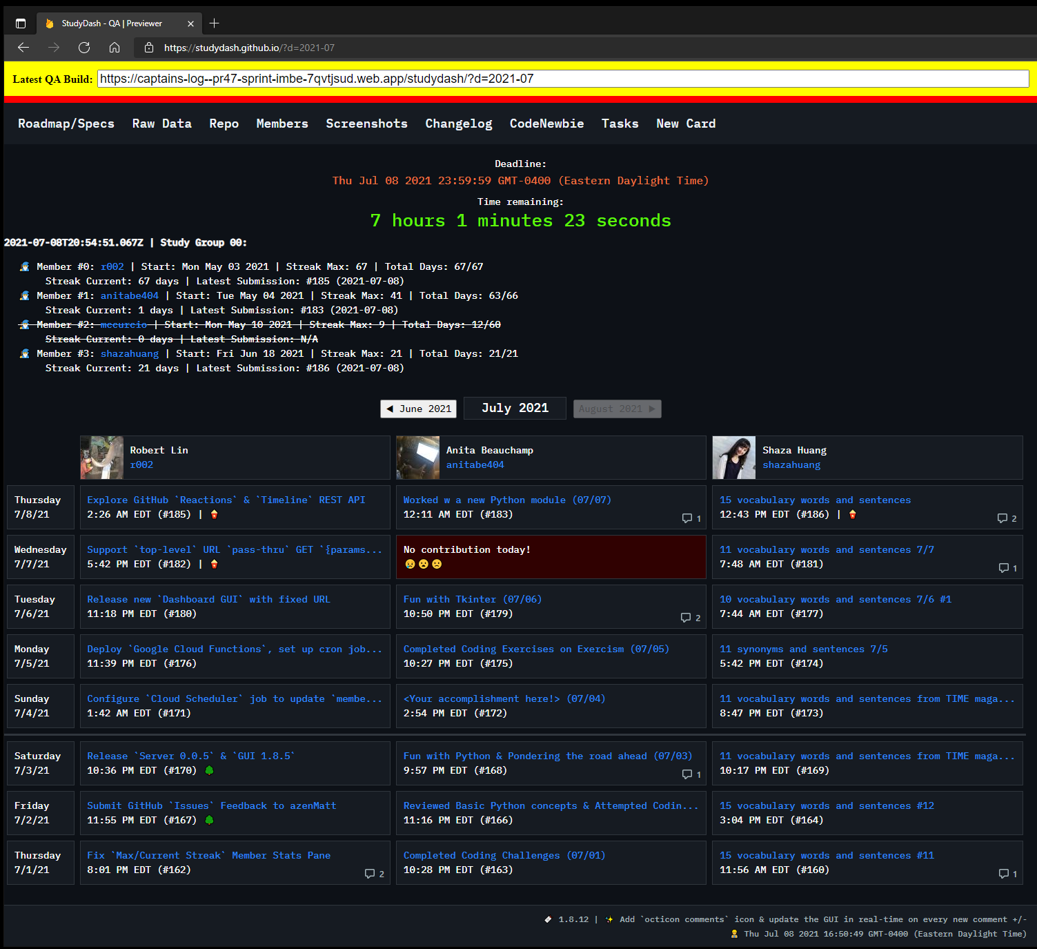 Study Group - Build Screenshots · Discussion #30 · studydash/cards · GitHub