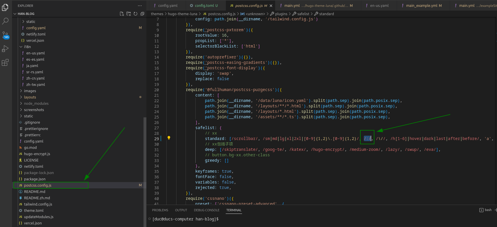 求助 · Issue #86 · Ice-Hazymoon/hugo-theme-luna · GitHub