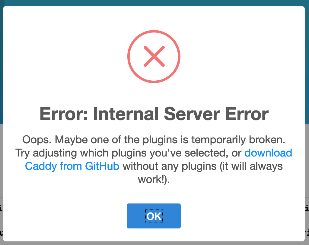 Can T Download Caddy From Downloads Page · Issue 2623 · Caddyserver Caddy · Github