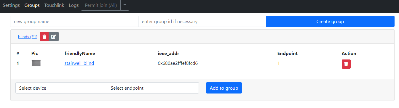 Binding Blinds and Remote, looks successful but doesn't work · Issue #5815 · Koenkk/zigbee2mqtt ...