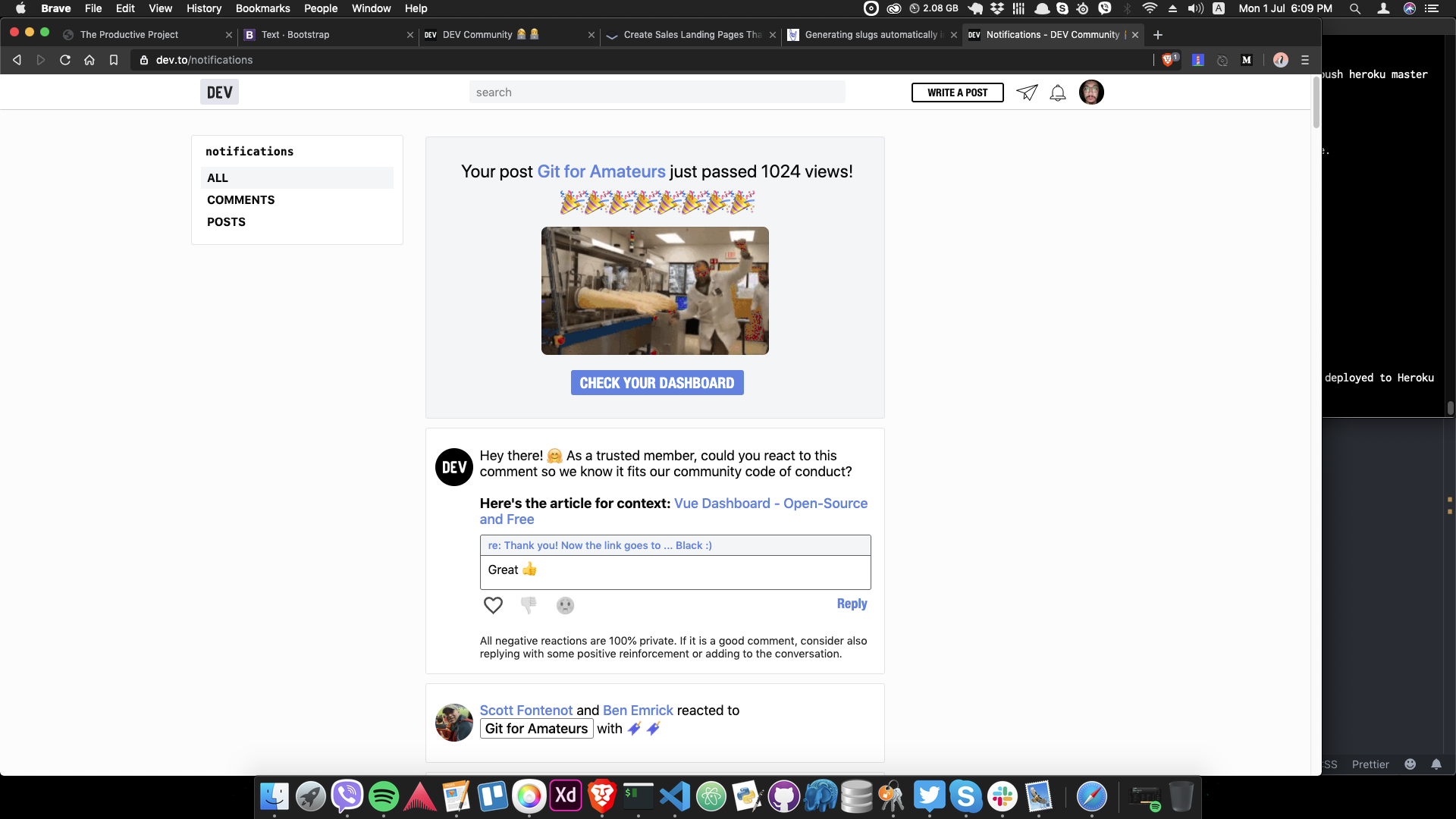 Late Notifications · Issue #3372 · forem/forem · GitHub