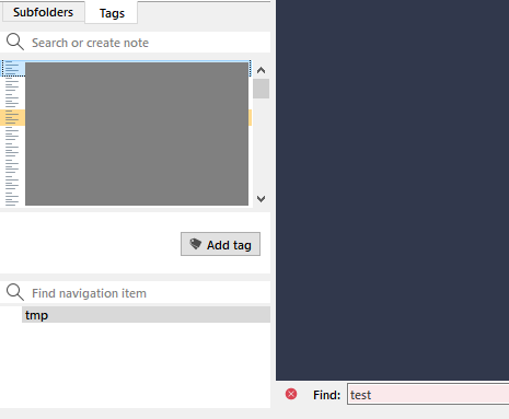 Bug: Search prompt in note won't clear up after cancelling the global search · Issue #2645 ...