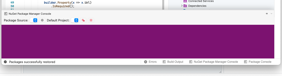 Bug Console Wont Open And It Turns Purple And Vsmac Crashes · Issue 12077 · Nugethome · Github 