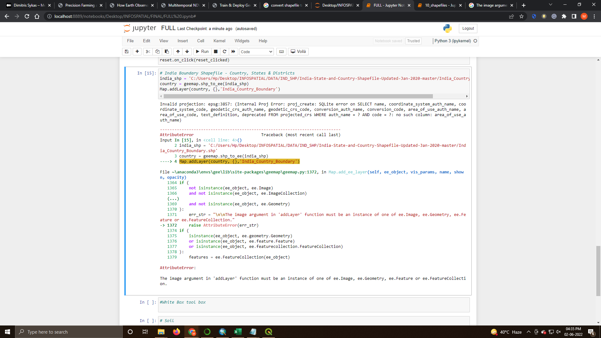 Error in adding shapefile- Script 10 · gee-community geemap ...