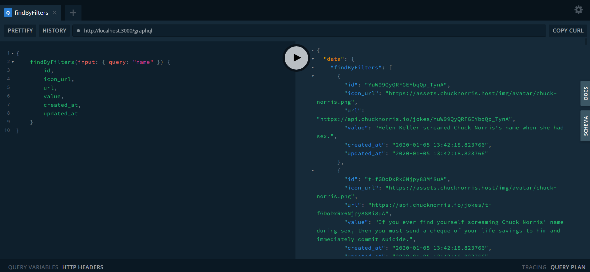 GitHub - woodjs/nest-graphql-chucknorris
