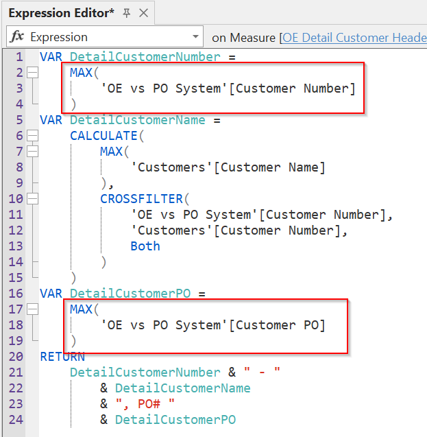 DAX Formatting Not Quite Right in 3.1.6 · Issue #306 · TabularEditor ...