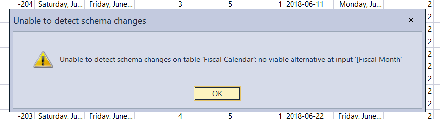Unable to detect schema changes - bug or user issue? · Issue #533 · TabularEditor/TabularEditor3 ...