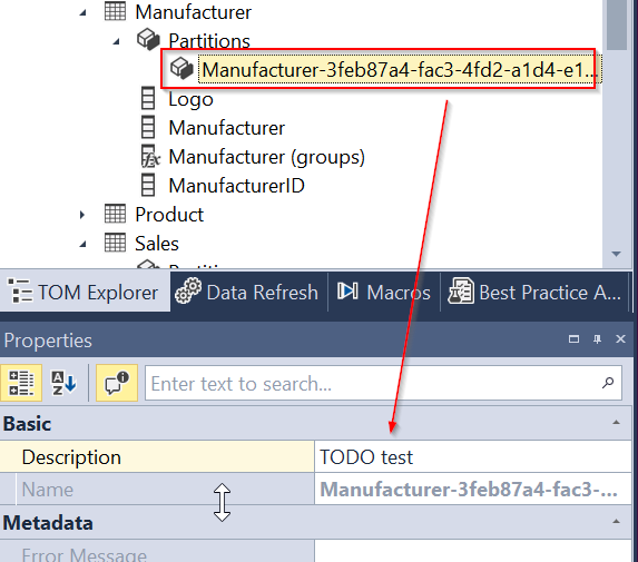 Bug or bad code on BPA rule for Partitions? · Issue #709 · TabularEditor/TabularEditor3 · GitHub