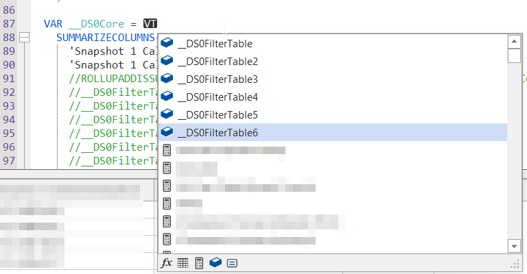 Request: Add relevant tool bar buttons to the DAX Query window when it is a separate window ...