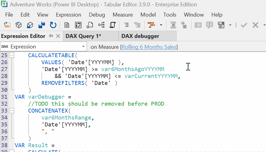 The Go To Definition button rarely lights up, and F12 doesn't work · Issue #962 · TabularEditor ...