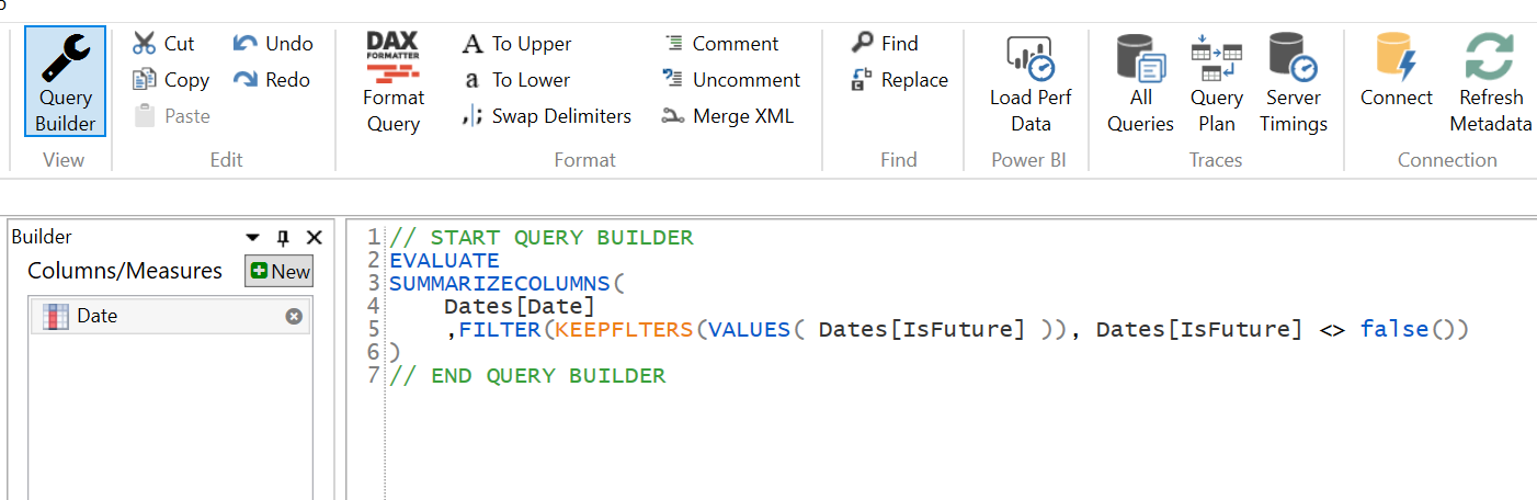 Query Builder misspells KEEPFILTERS · Issue #364 · DaxStudio/DaxStudio · GitHub