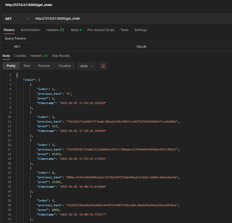 GitHub - AdrianZawadzkiDDay/Blockchain-example: Blockchain example - Python, Flask