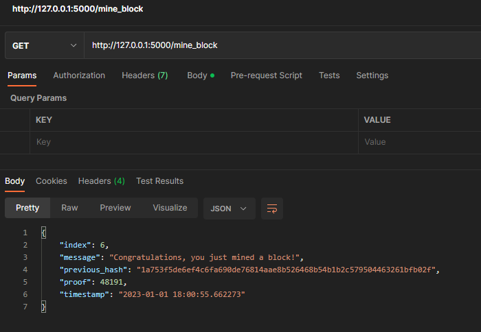 GitHub - AdrianZawadzkiDDay/Blockchain-example: Blockchain example - Python, Flask