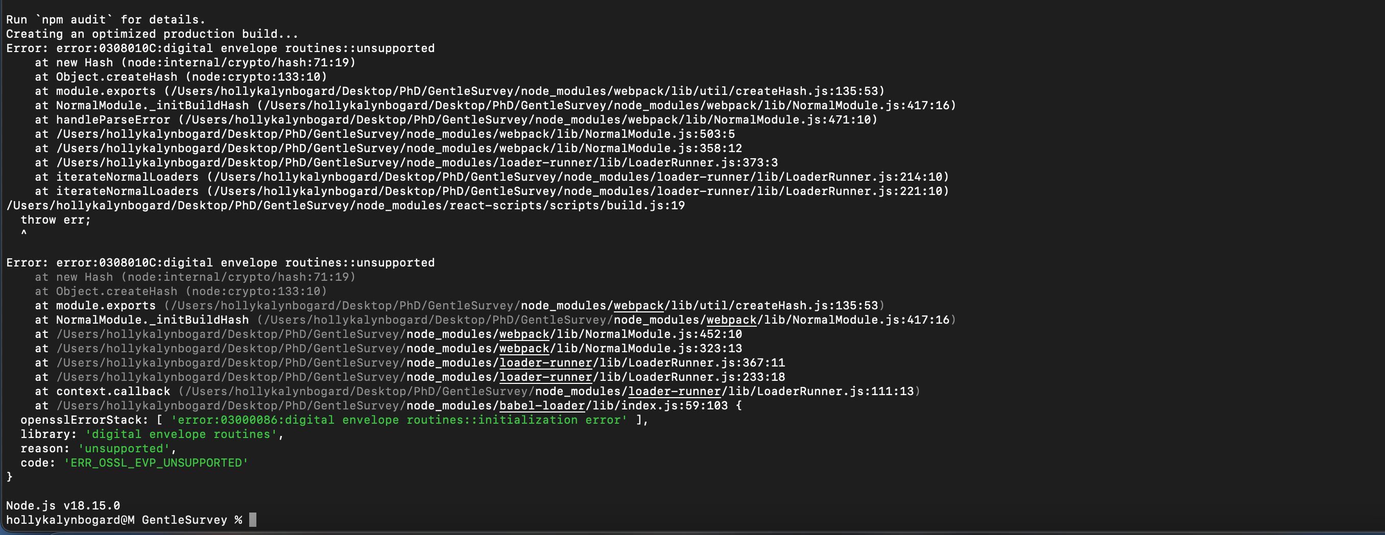 GitHub - hkalyn/GentleSurvey_fork: A survey built in react to assist Holly with her research in ...