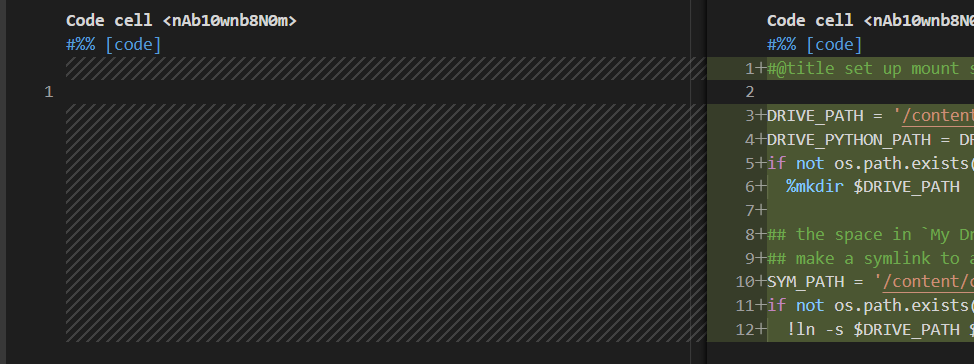 Opening a colab notebook on mobile deletes all code in collapsed cells ...