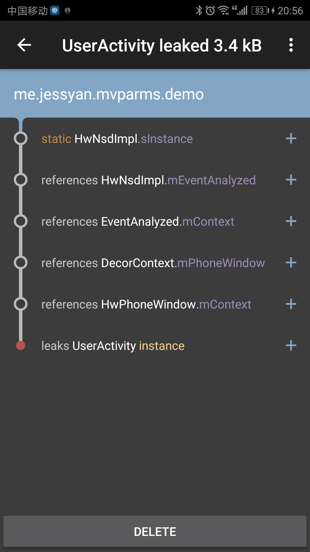 demo内存占用很多，activity.finish关闭后仍被持有 · Issue #235 · JessYanCoding/MVPArms · GitHub
